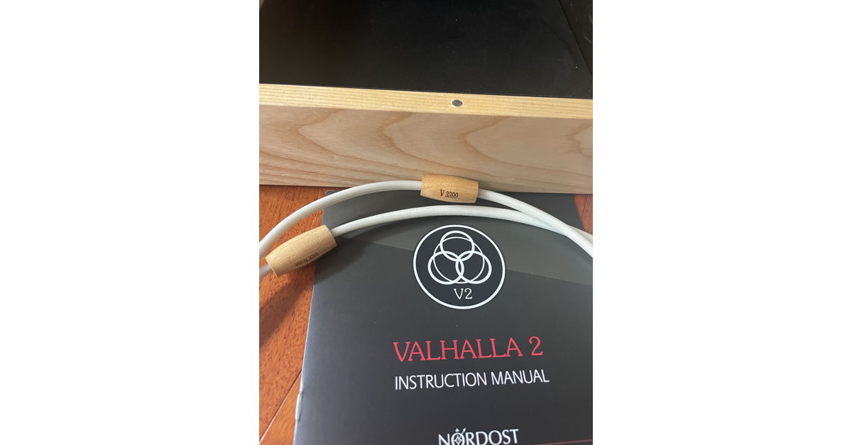 Nordost Valhalla 2 Digital Cable 110 Ohm A... For Sale | Audiogon