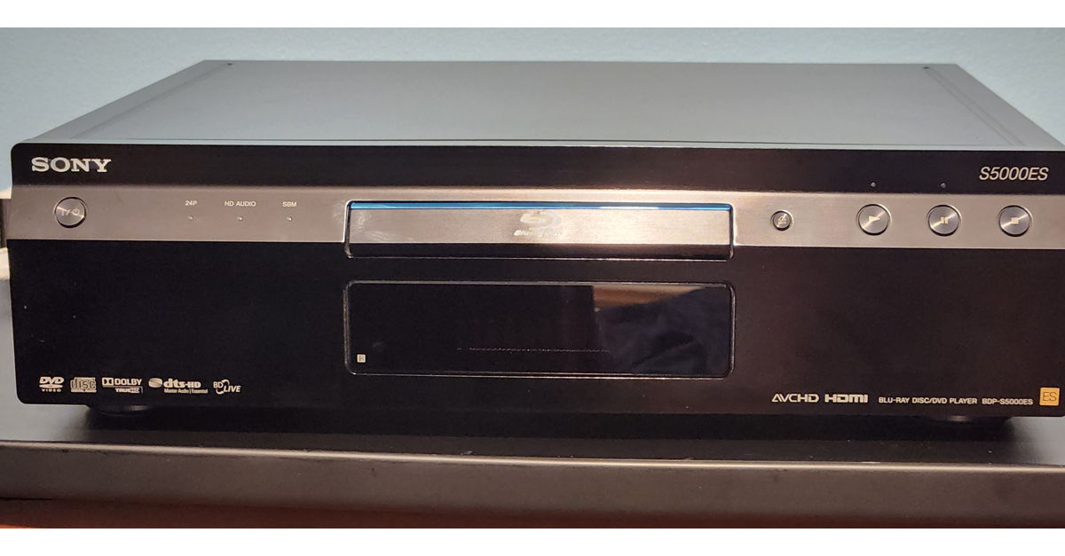 Sony BDP-S5000ES with remote and original box For Sale | Audiogon