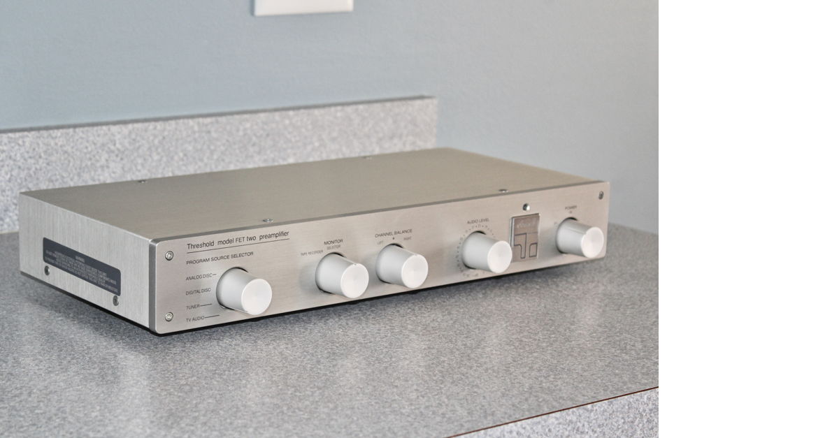 Threshold FET TWO Series II stereo preampl... For Sale | Audiogon