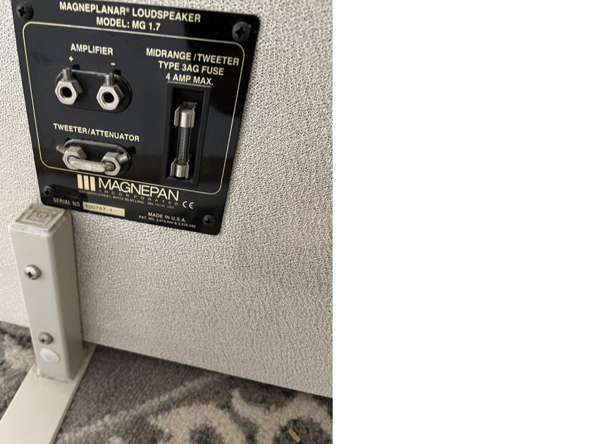 Magnepan Model 1.7 For Sale | Audiogon
