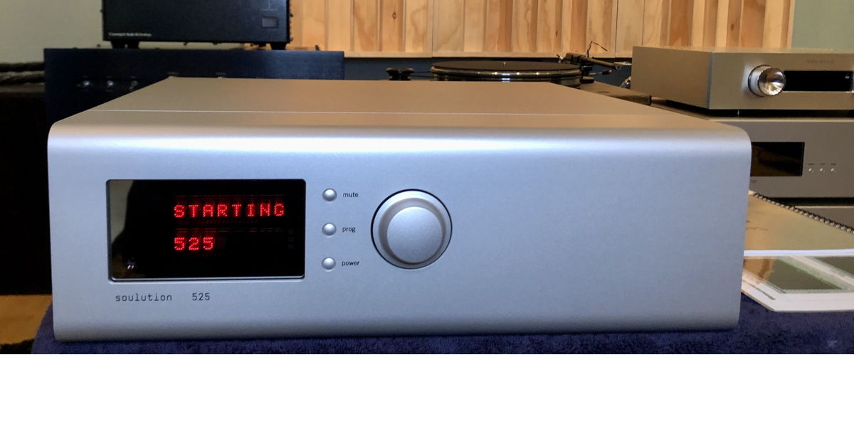 Soulution 525 Preamplifier For Sale | Audiogon