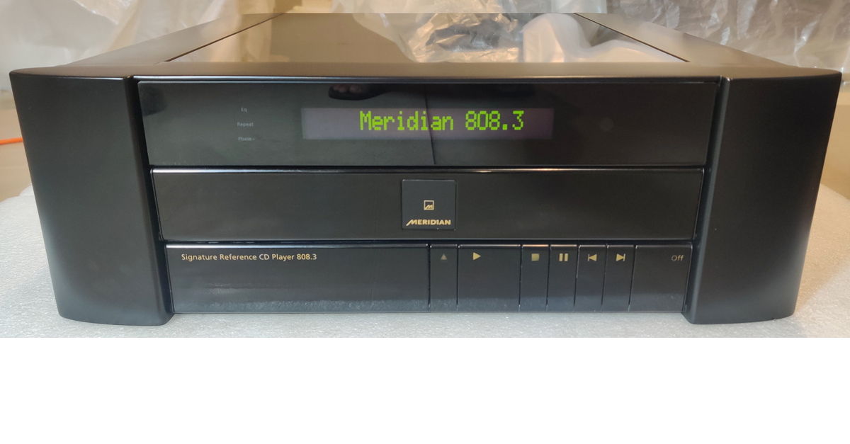 Meridian 808.3 Reference Signature CDP/DAC... For Sale | Audiogon