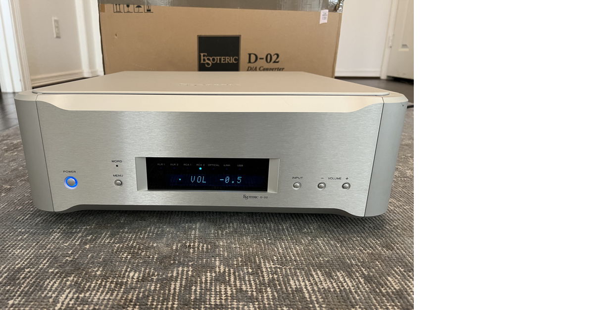 Esoteric D-02 For Sale | Audiogon