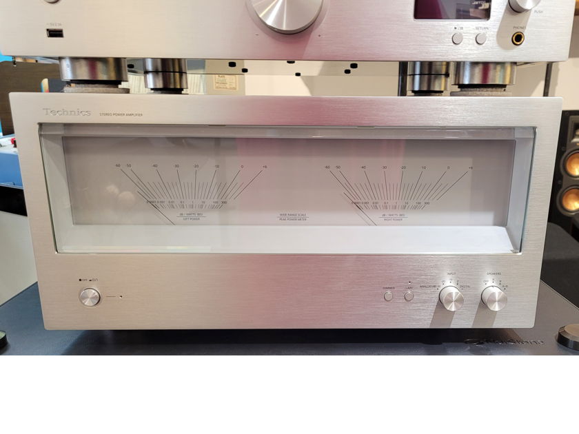 Technics SE-R1 Power Amplifier (Silver): E... For Sale | Audiogon