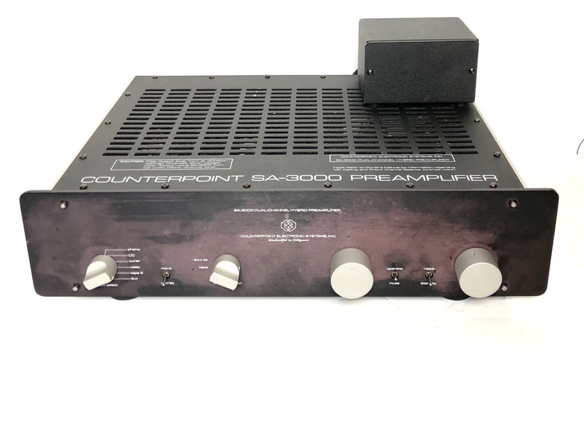 Counterpoint SA 3000 2-CH Dual Channel Hybrid Tube Stereo PreAmplifier ...