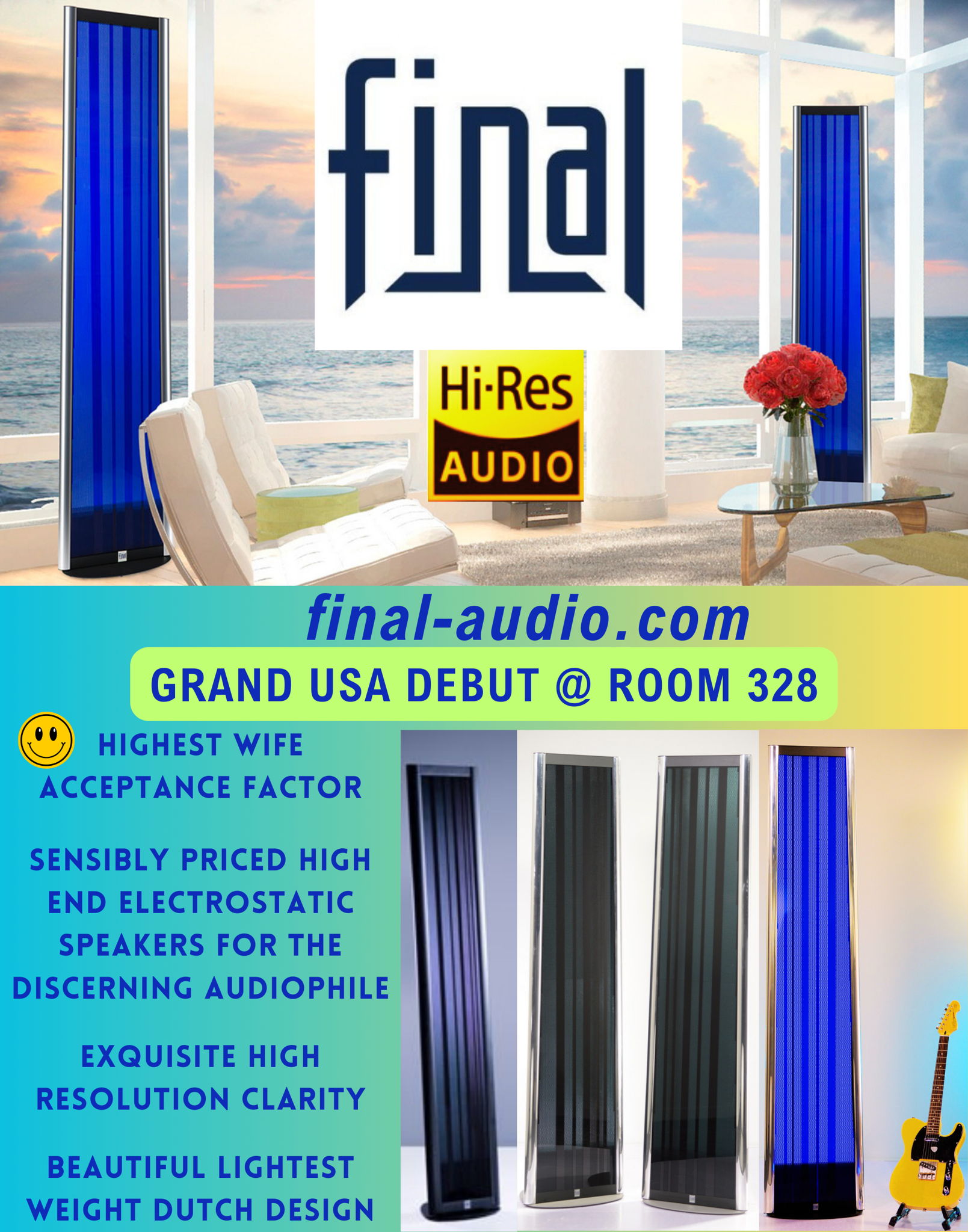 FINAL ELECTROSTATIC ESL MODEL 7 - EXQUISIT... For Sale | Audiogon