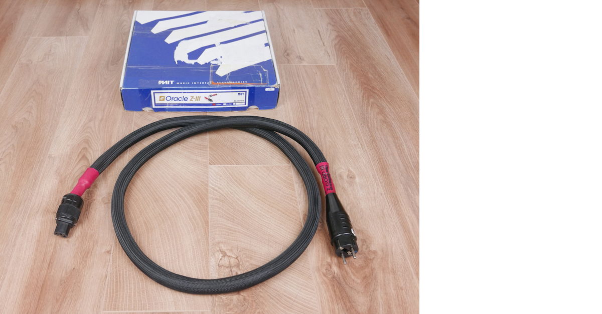 MIT Cables Oracle Z-Cord III audio power c... For Sale | Audiogon