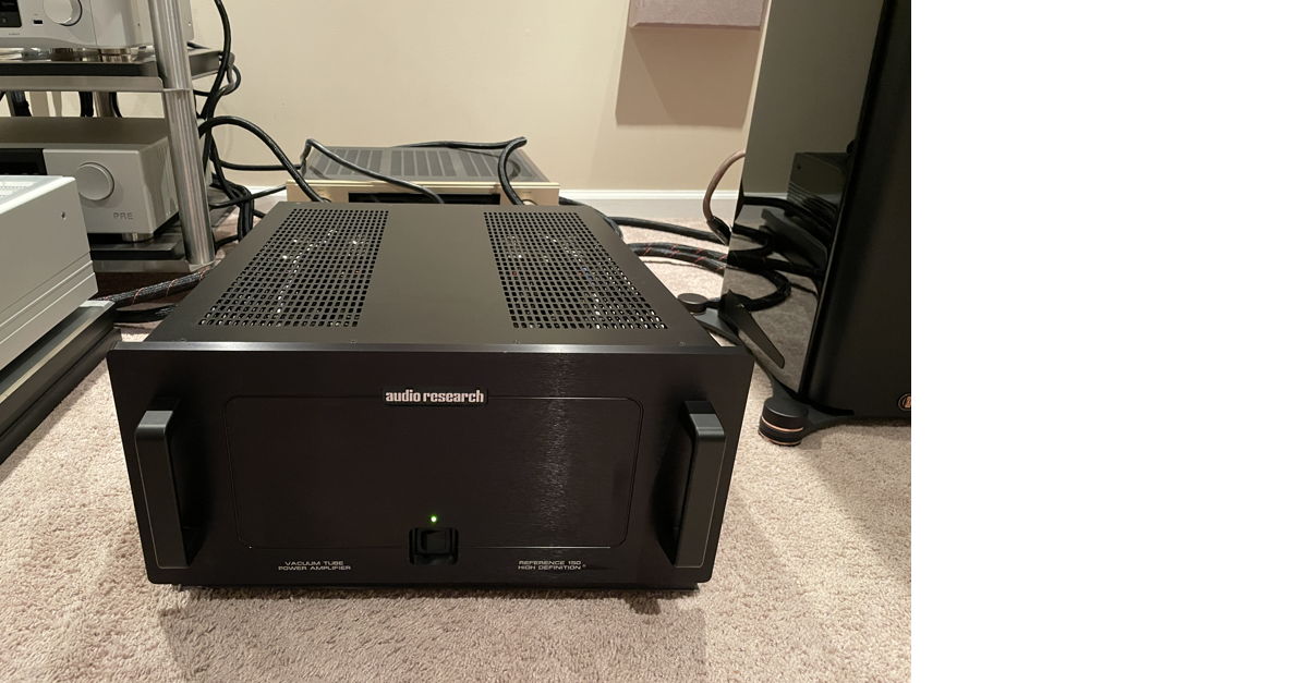 Audio Research Reference 150 stereo amp bl... For Sale | Audiogon