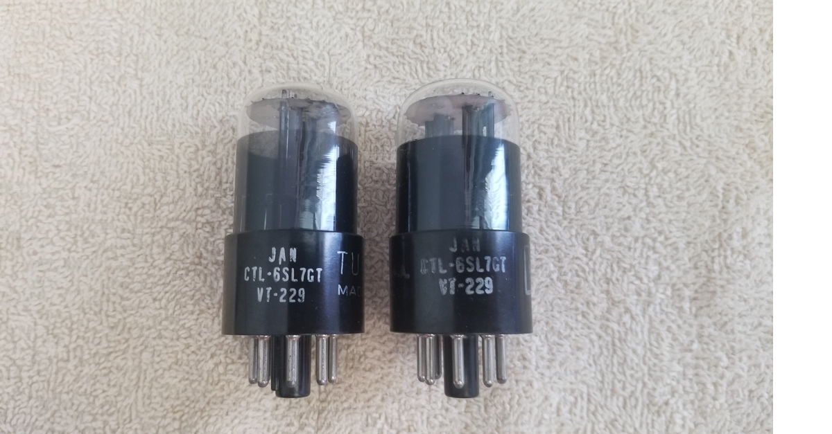 Tung-Sol 6SL7GT - VT-229 - military "JAN" ... For Sale | Audiogon