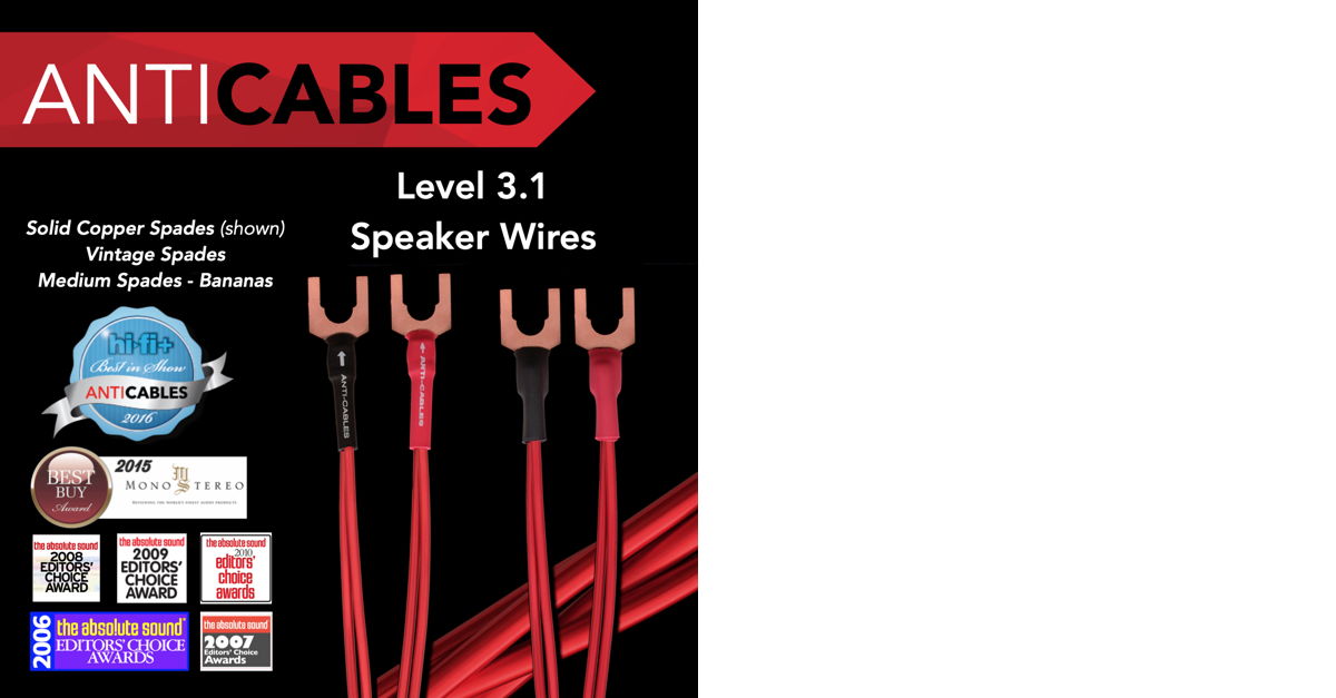 ANTICABLES Level 3 "Reference Series" 9 Fo... For Sale | Audiogon