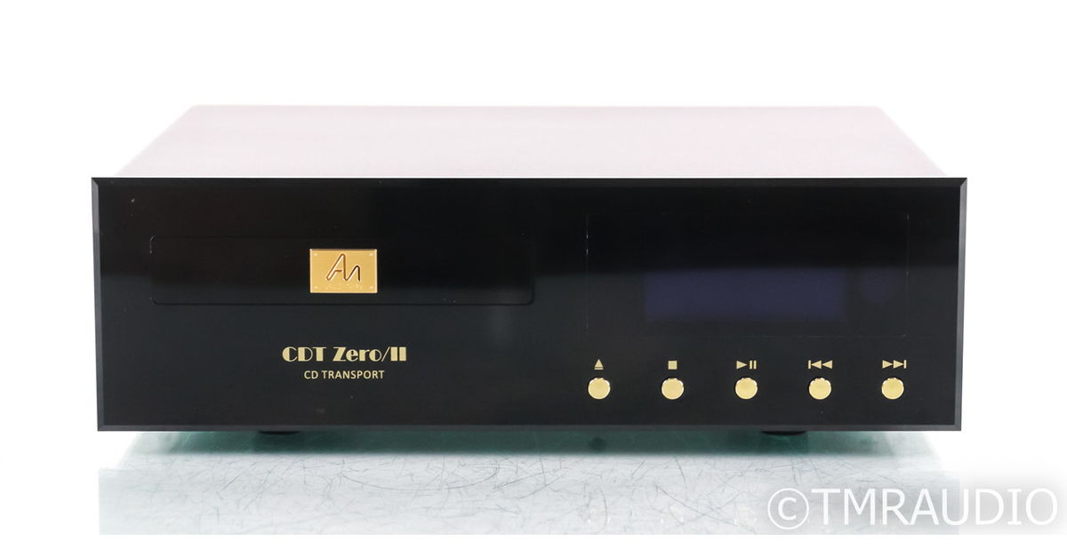 Audio Note CDT Zero/II CD Transport; Black... For Sale | Audiogon
