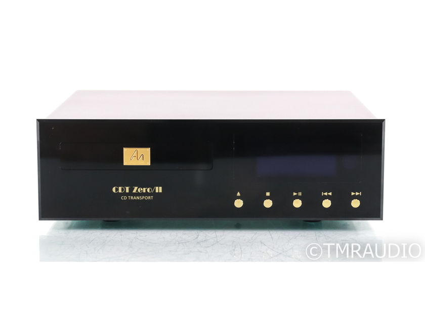 Audio Note CDT Zero/II CD Transport; Black... For Sale | Audiogon