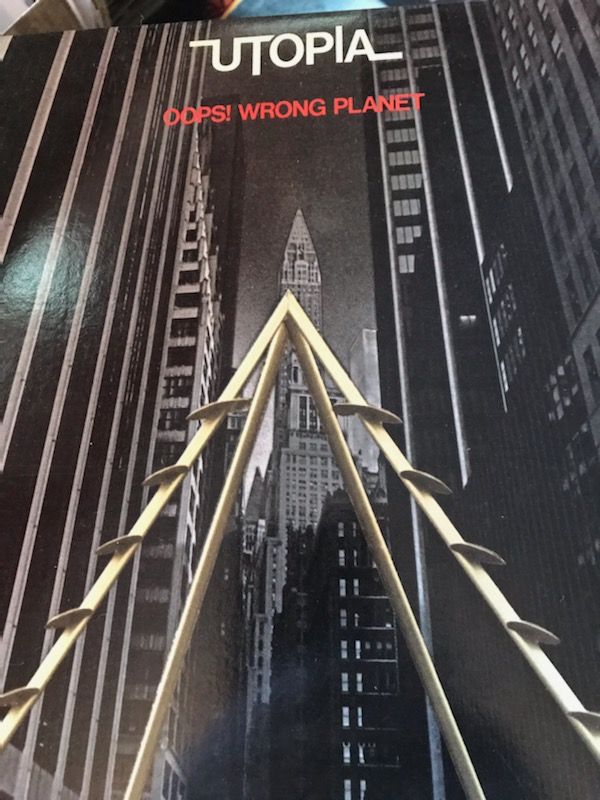 TODD RUNDGREN UTOPIA OOPS WRONG PLANET TOD... For Sale | Audiogon
