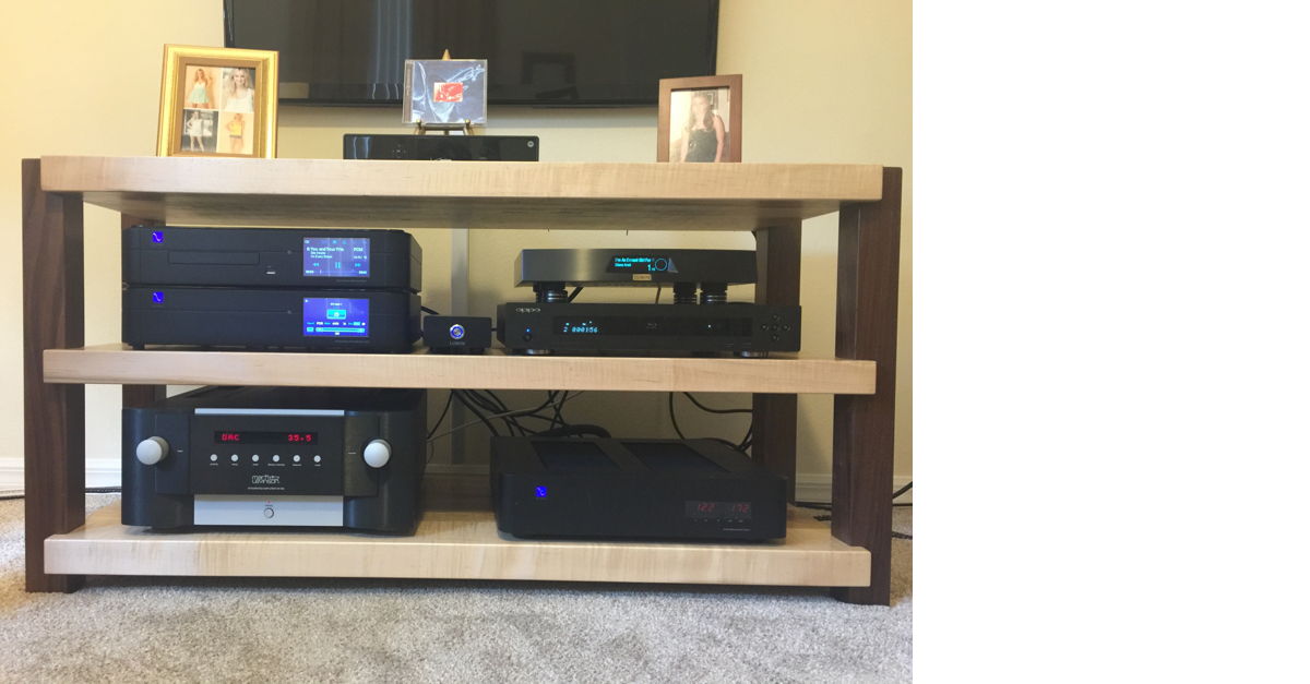 Timbernation TIGER Maple Rack with walnut ... For Sale | Audiogon