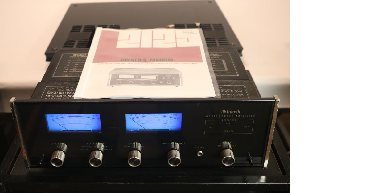 Mcintosh MC-2125 vintage solid-state stere... For Sale | Audiogon