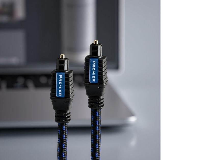 Pangea Audio Premier Optical Cable with Po... For Sale | Audiogon