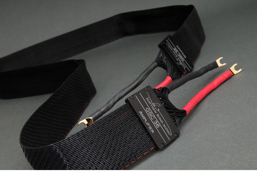 Matthew Bond Audio GSC 36 Speaker Cable For Sale | Audiogon