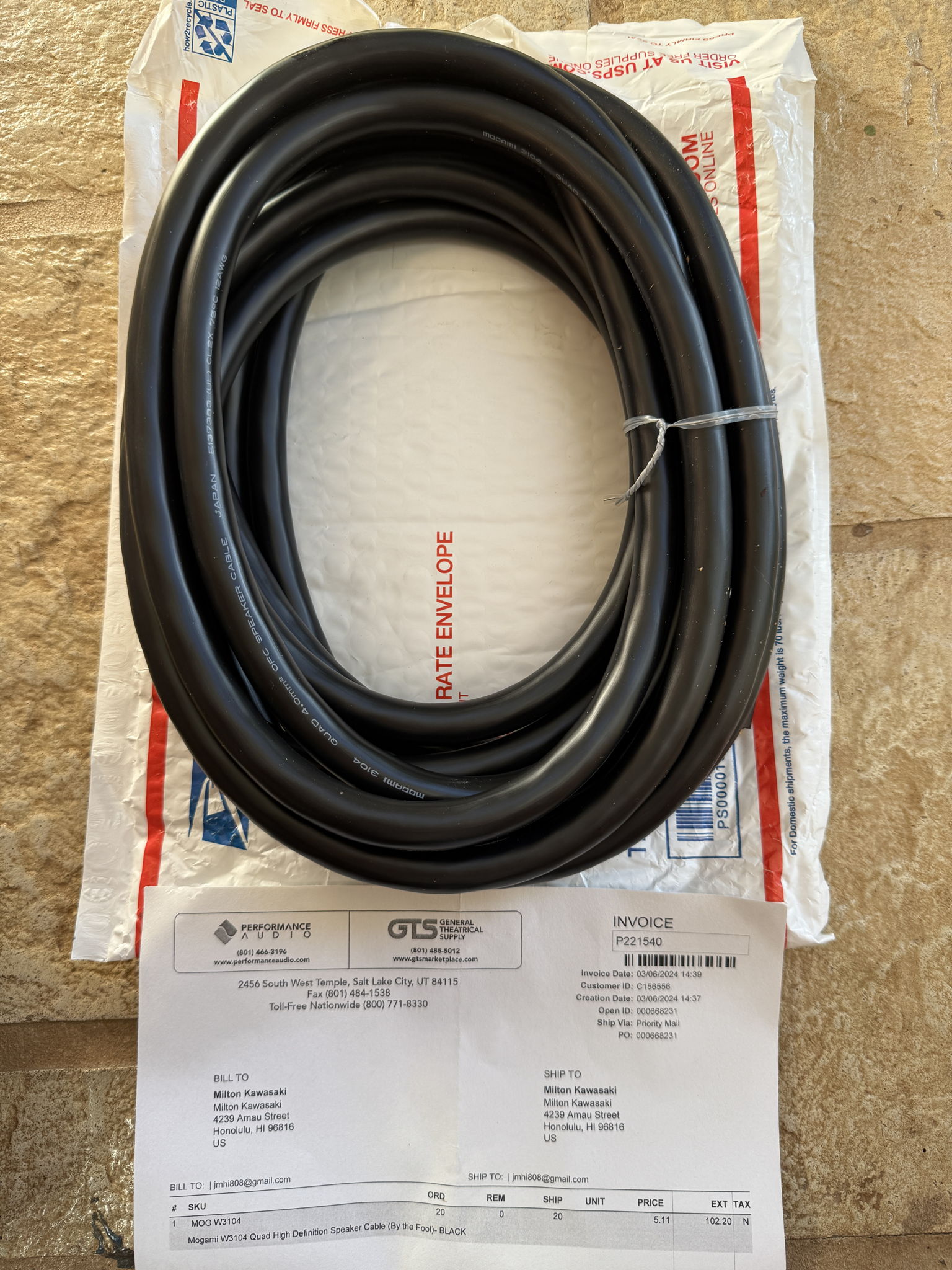 Mogami W3104 Quad High Definition Speaker ... For Sale | Audiogon