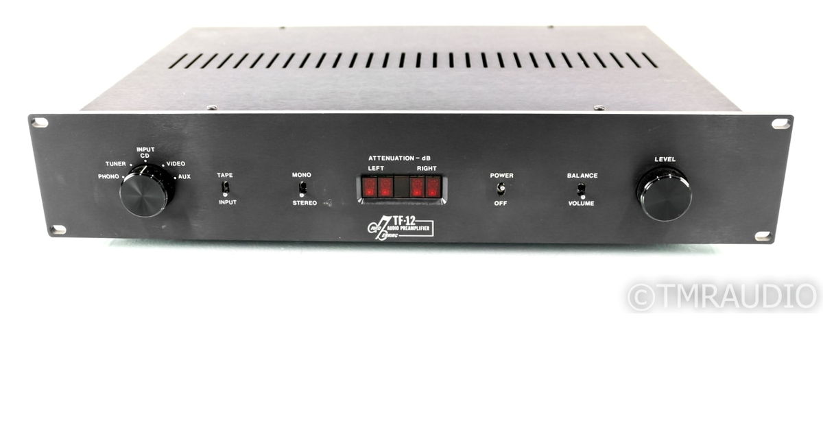 David Berning TF-12 Vintage Stereo Tube Pr... For Sale | Audiogon