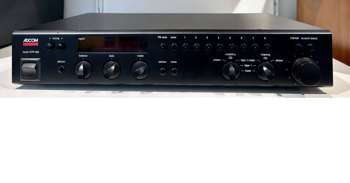 Adcom GTP-400 For Sale | Audiogon
