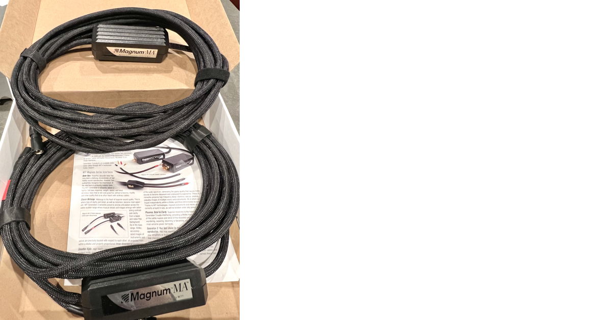 MIT Cables MAGNUM MA PROLINE XLR 9 Meters... For Sale | Audiogon