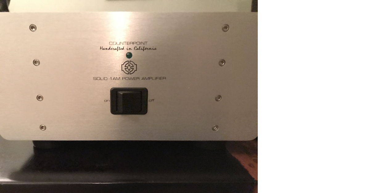 Counterpoint Solid 1A Mono For Sale | Audiogon