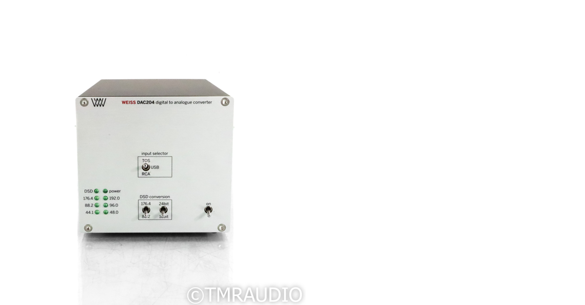 Weiss DAC204 DAC; D/A Converter (77888) For Sale | Audiogon