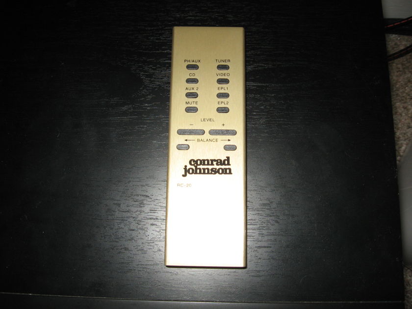 Conrad Johnson Gold Metal RC-20 remote Con... For Sale | Audiogon