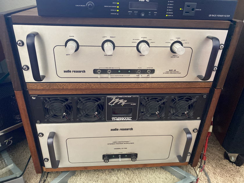 Audio RESEARCH D115 MKII & SP8 For Sale | Audiogon