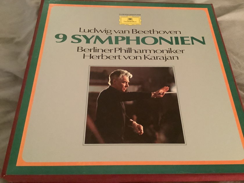 Herbert Von Karajan 7 LP Vinyl Box Set Bee... For Sale | Audiogon