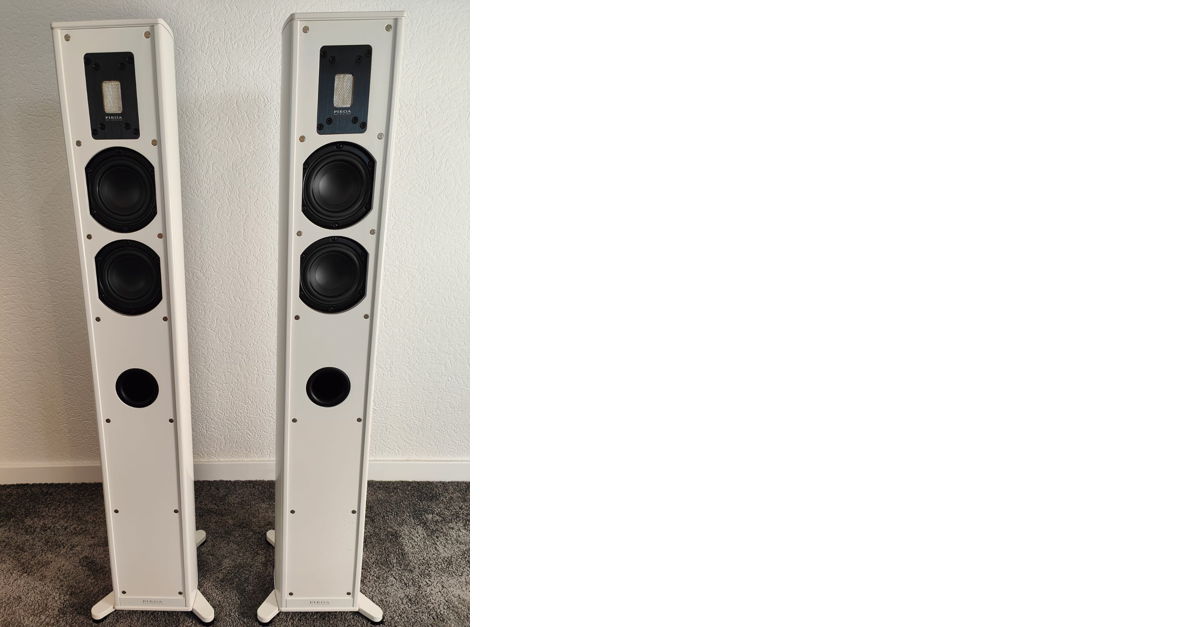 Piega Premium 501 Wireless speakers in whi... For Sale | Audiogon