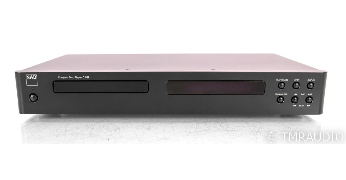 NAD C 538 CD Player; C538; Black; Remote ... For Sale | Audiogon
