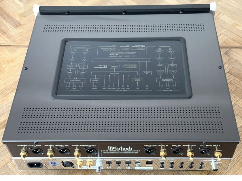 McIntosh D1100 Digital Preamplifier For Sale | Audiogon