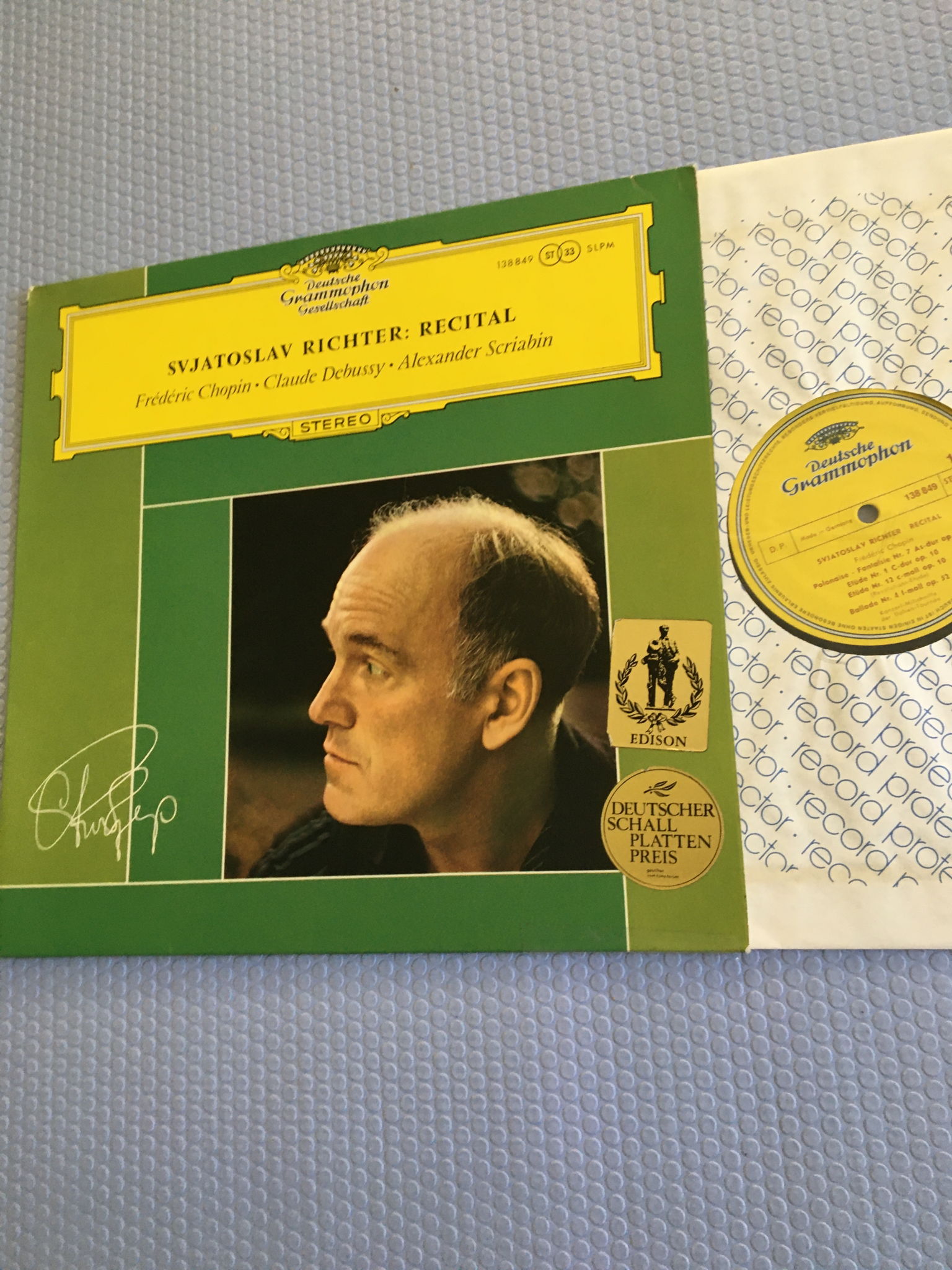Svjatoslav Richter recital Chopin Debussy ... For Sale | Audiogon