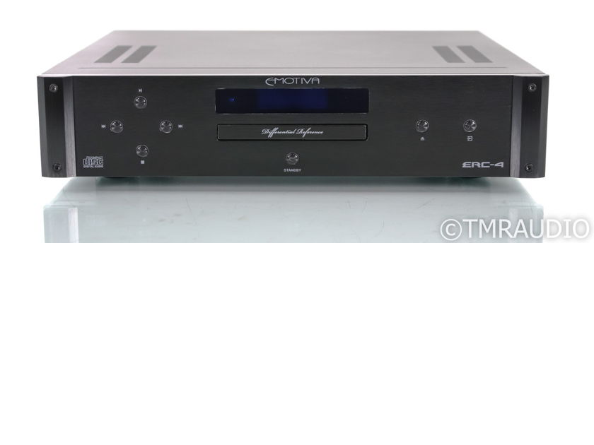 Emotiva ERC-4 Differential Reference CD Player; ERC4; Remote (50031 ...