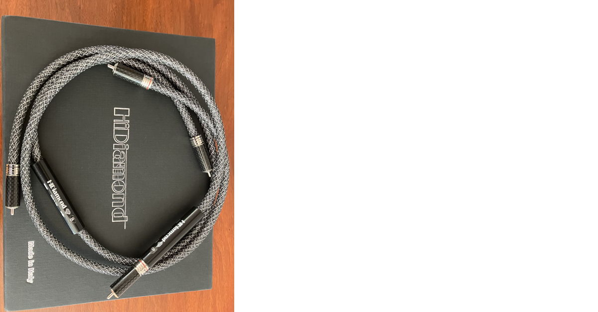 HiDiamond Diamond 8 Signal Cable 1m Pair For Sale | Audiogon