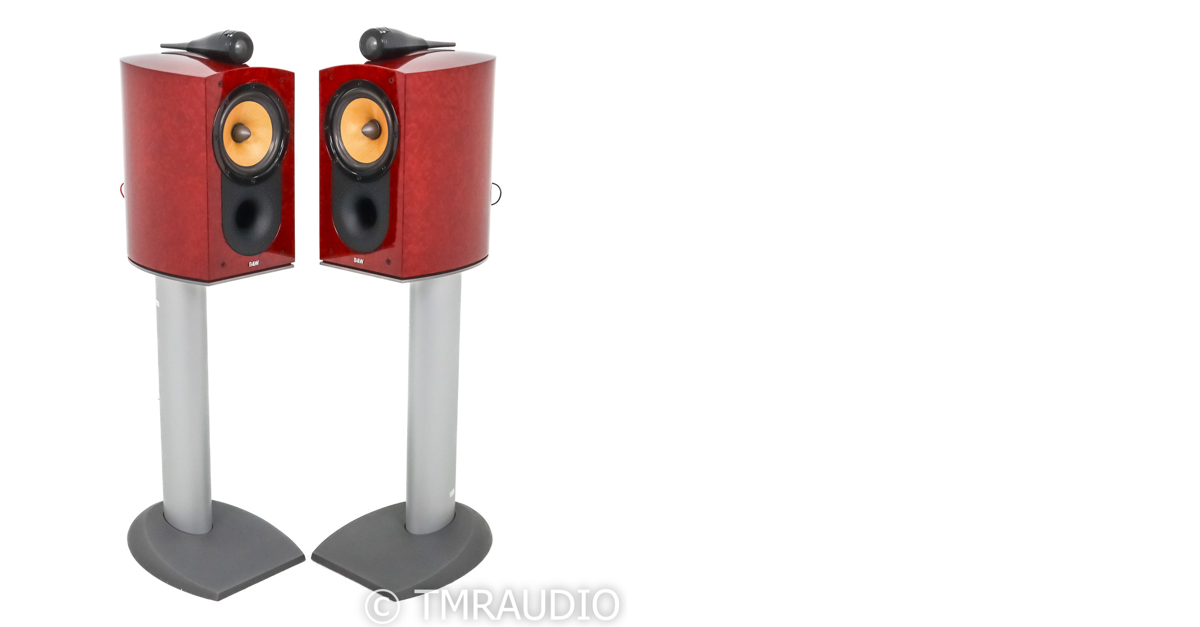 B&W Signature 805 Bookshelf Speakers; Red ... For Sale | Audiogon
