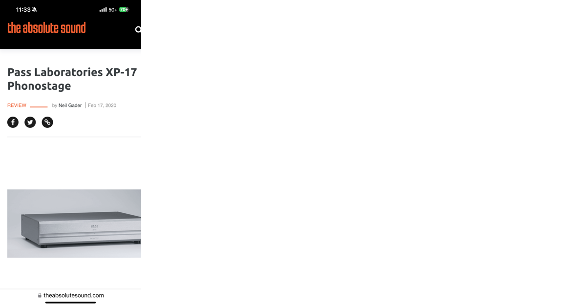 Pass labs xp17 silver brand new sealed in ... For Sale | Audiogon