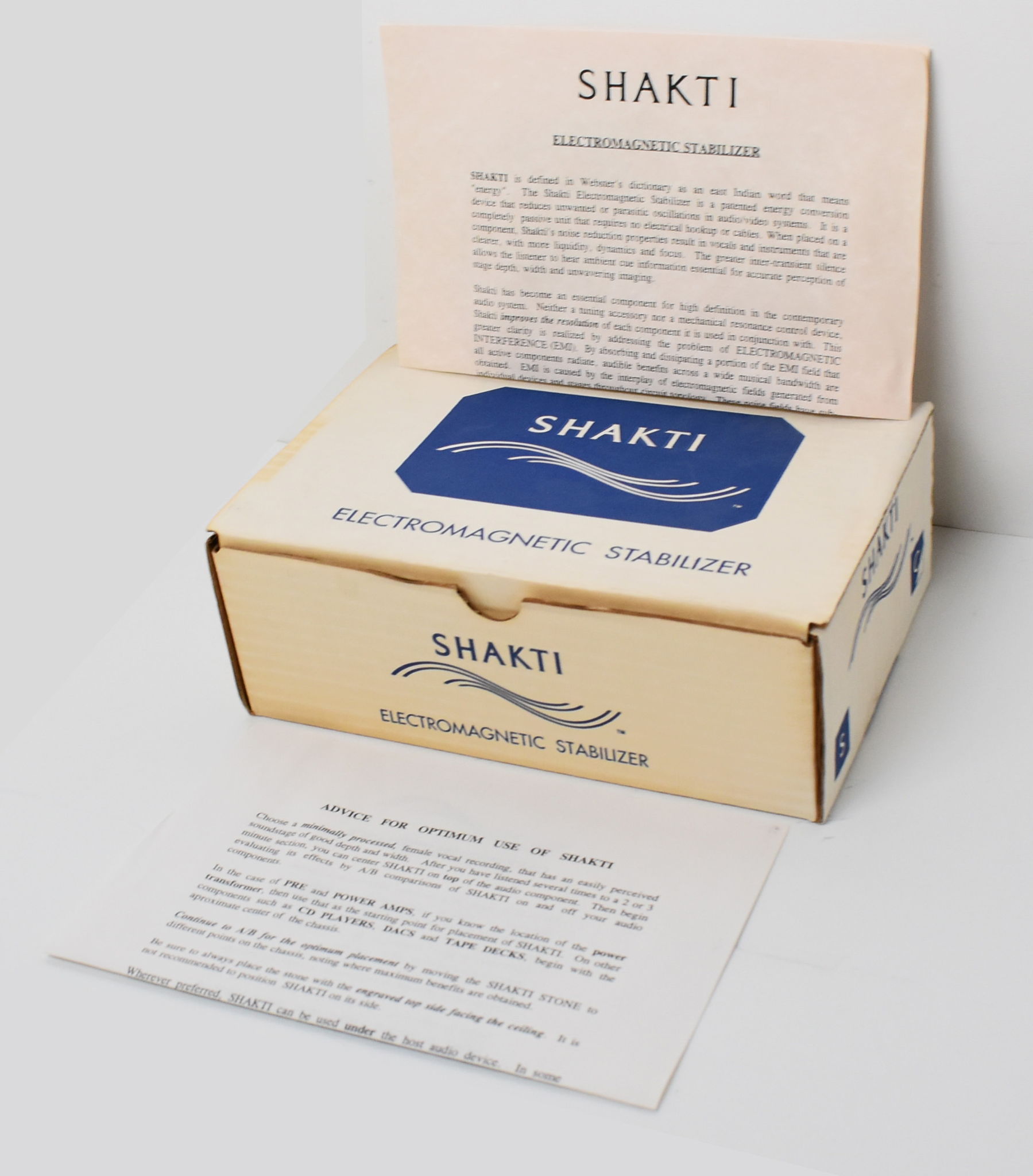 1of3 Shakti Stone "THE STONE" Electromagne... For Sale | Audiogon