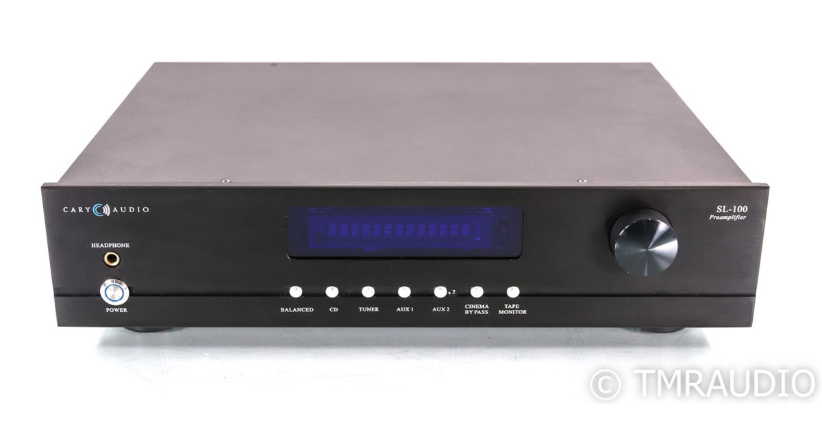 Cary Audio SL-100 Stereo Preamplifier; SL1... For Sale | Audiogon