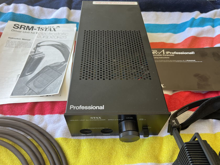 STAX SR-Lambda Professional with STM-1/MK... For Sale | Audiogon