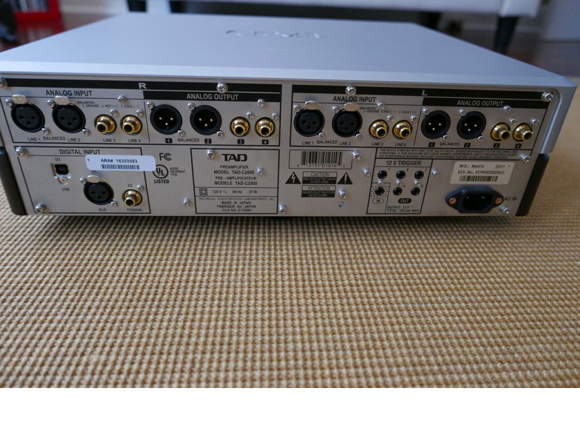 TAD M2500 and C2000 COMBO For Sale | Audiogon