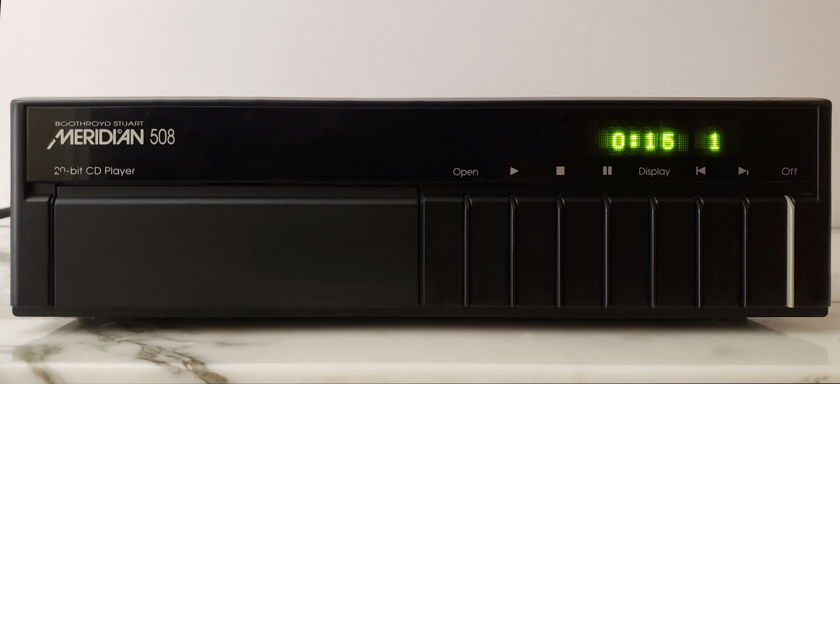 Meridian 508.20 20 BIT Legendary CD playe... For Sale | Audiogon