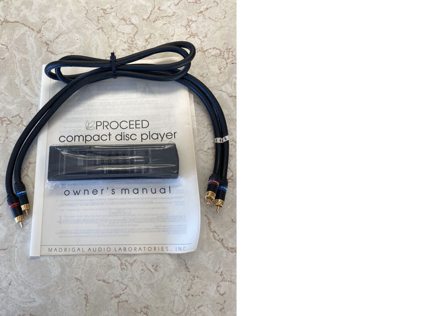 Proceed Model MRC 100 Madrigal Compact Disc Player | CD/SACD Players ...