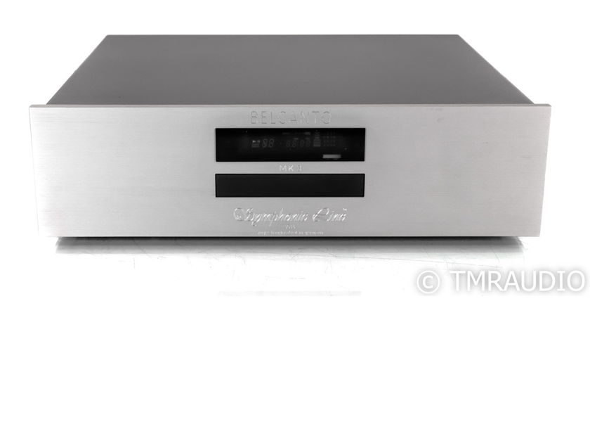 Symphonic Line Belcanto CD Player (50405) For Sale | Audiogon