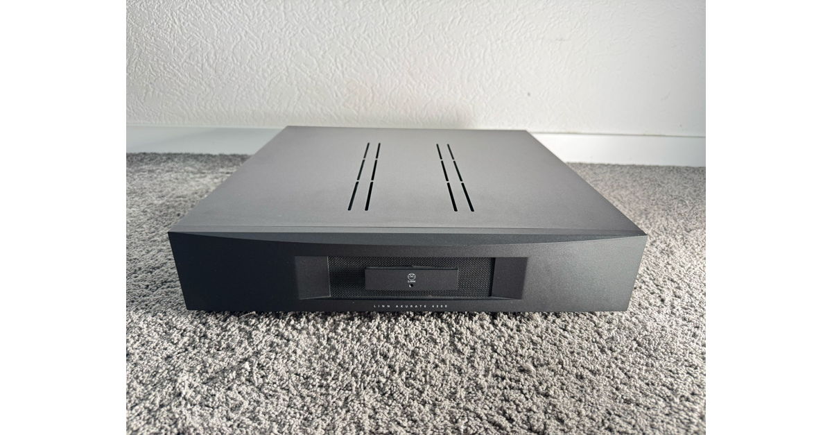 Linn Akurate 4200 power amplifier in black... For Sale | Audiogon