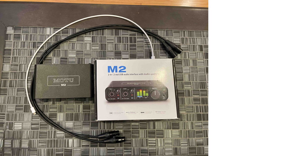 Motu M2 USB-C 2 In 2 Out Audio Interface -... For Sale | Audiogon