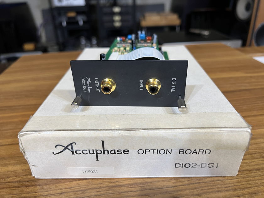 Accuphase DIO2-DG-1 digital output board For Sale | Audiogon