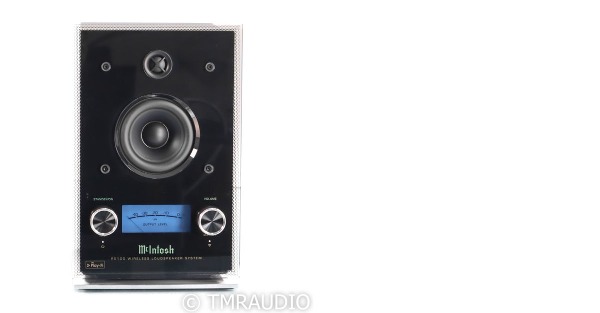 McIntosh RS100 Wireless Streaming Speaker;... For Sale | Audiogon