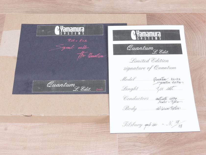 Yamamura Quantum Signature Limited Edition For Sale | Audiogon